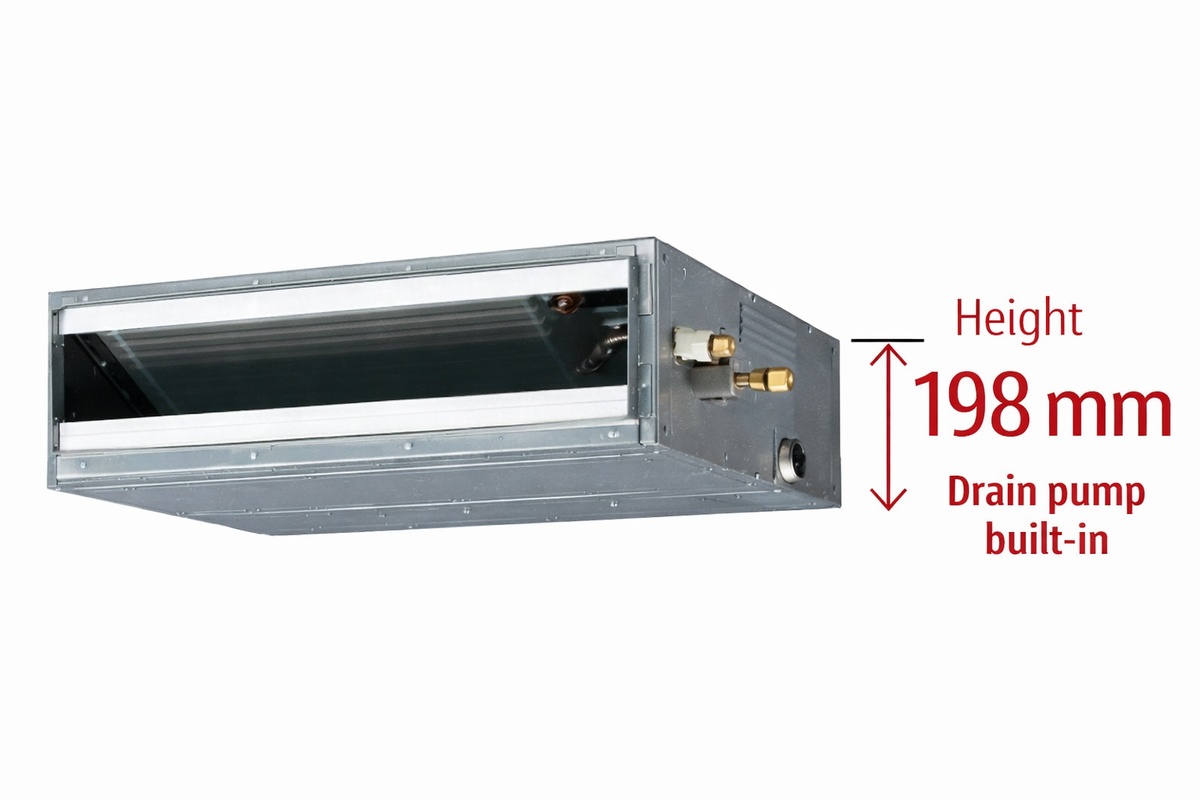 Fujitsu Airstage Standard Slim Duct - R32 | Oceanair UK